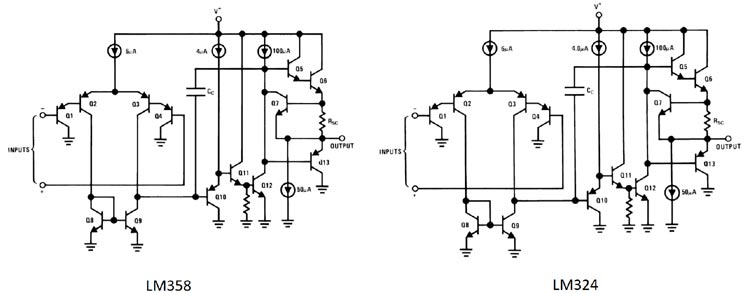 LM324 Quad OP-AMP IC[FAQ+Video]: Datasheet, LM324 vs LM358, and Pinout