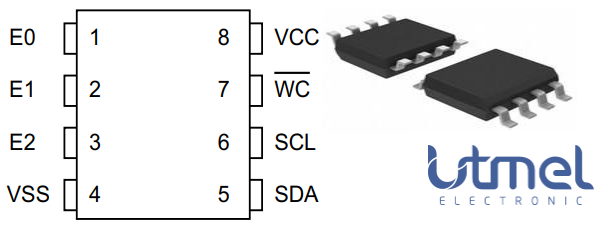 M24C02-F 2-Kbit serial I²C bus EEPROM: Pinout, Features and Datasheet
