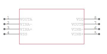 MCP602 Op-amp: Pinout, Datasheet and Test Circuit