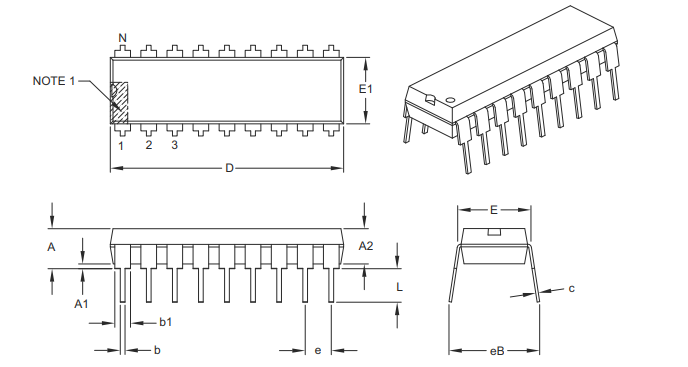 Pic16f84a Powerful FLASH/EEPROM 8-Bit Microcontroller:Pinout，Features，Package