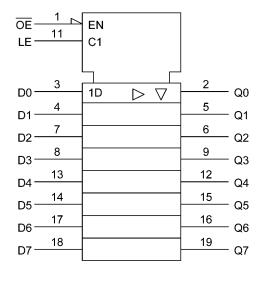 74HC373 Octal D-type Transparent Latch: Datasheet pdf, Schematics and ...