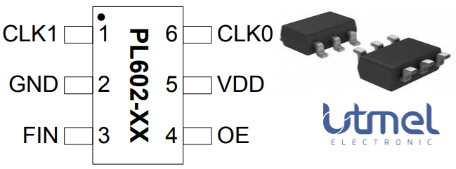 PL602-21TI-R Clock Generator: Pinout, Equivalent and Datasheet
