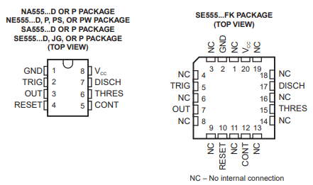 NE555 Precision Timer: Features, Specifications and Applications