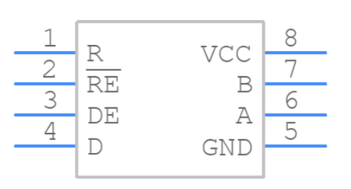 SN75176BP: Bus Transceiver, Pinout, Circuit