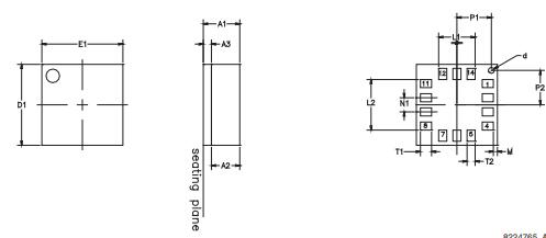 LIS2DHTR Motion Sensor: 3-Axis, Application Hint, Datasheet PDF