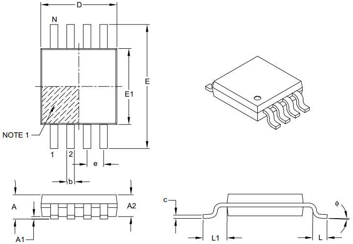 MCP4151 Dual SPI Digital POT: Pinout, Equivalent and Datasheet