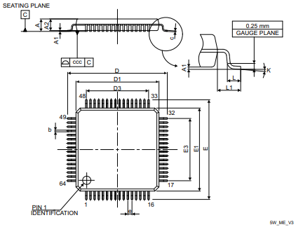 STM32F072RBT6 Microcontroller: 48MHz, 64-LQFP, Pinout and Datasheet