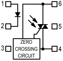 MOC3063 Zero-Cross Optoisolator: Equivalent, Datasheet and MOC3063 vs. MOC3042