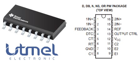 TL494IN Controller: Pinout, Specification, Datasheet