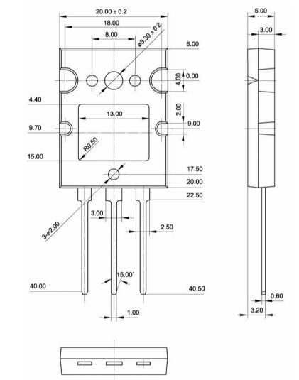 2SC3281 NPN Power Transistor: 200V Power Transistor, Datasheet pdf and Equivalent