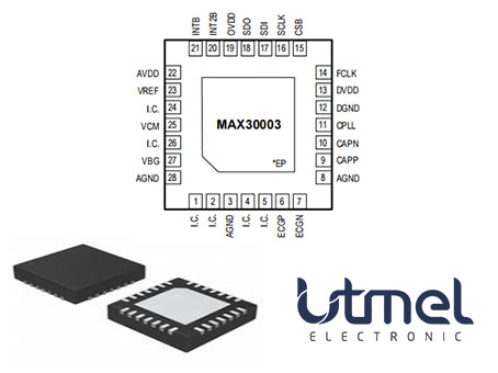 MAX30003 Integrated Biopotential AFE: Circuit, Pinout, MAX30003 vs ...