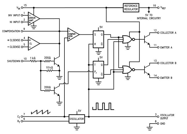 LM3524 Regulating Pulse Width Modulator: Pinout, LM3524 vs. SG3524 [Video]