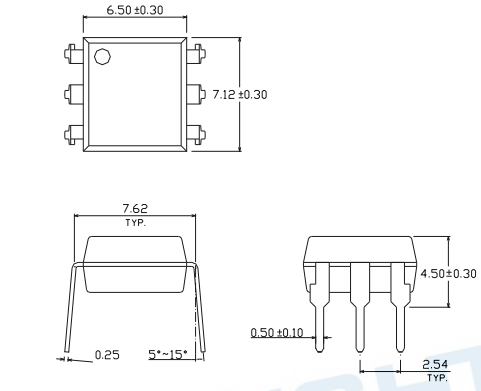 H11L1 Trigger Photocoupler: Pinout, Datasheet and Circuit