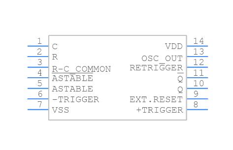 CD4047B Multivibrator IC: Datasheet, Pinout and Circuit