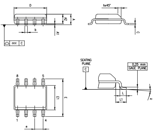 LM293 comparators: Schematic, Pinout and Datasheet