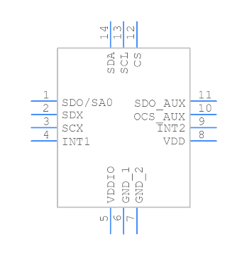 LSM6DSOXTR: 3.6V, iNEMO, Accelerometer and Datasheet