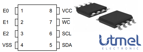M24128-DF 128-Kbit serial I²C bus EEPROM: Pinout, Equivalent and Datasheet