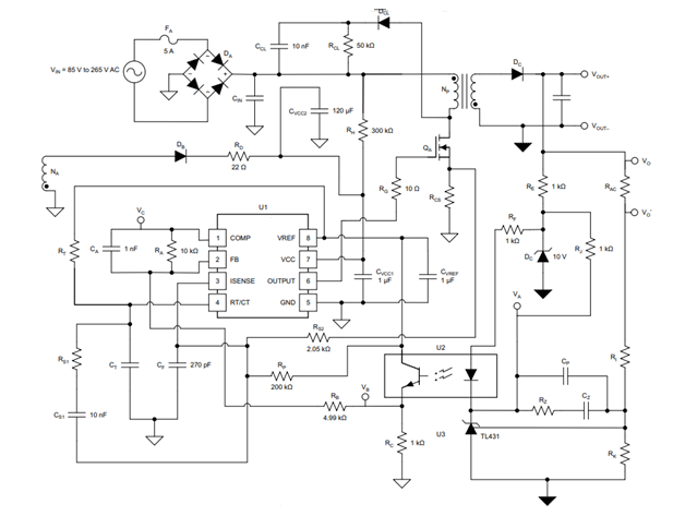 UC3843 PWM Controller: Pinout, Datasheet and Uses