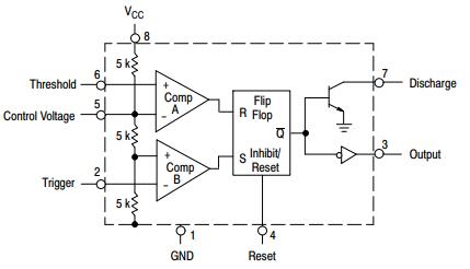 MC1455 Timer: MC1455 Datasheet, Pinout, MC1455 vs. 555