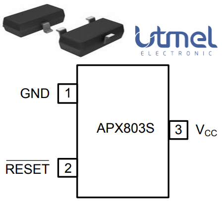 APX803S 3-Pin Microprocessor Reset Circuit: Pinout, Equivalent and ...