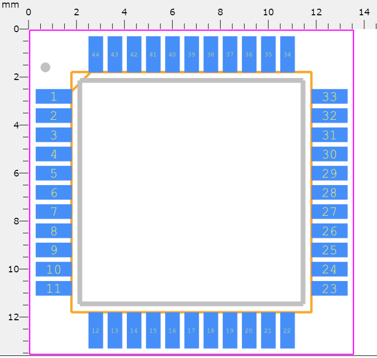 ATMEGA32U4-AU Microcontroller: Schematic, Pinout, and Datasheet