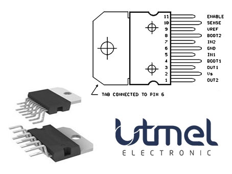 L6203 Bridge Driver: Circuit, Pinout, and Datasheet