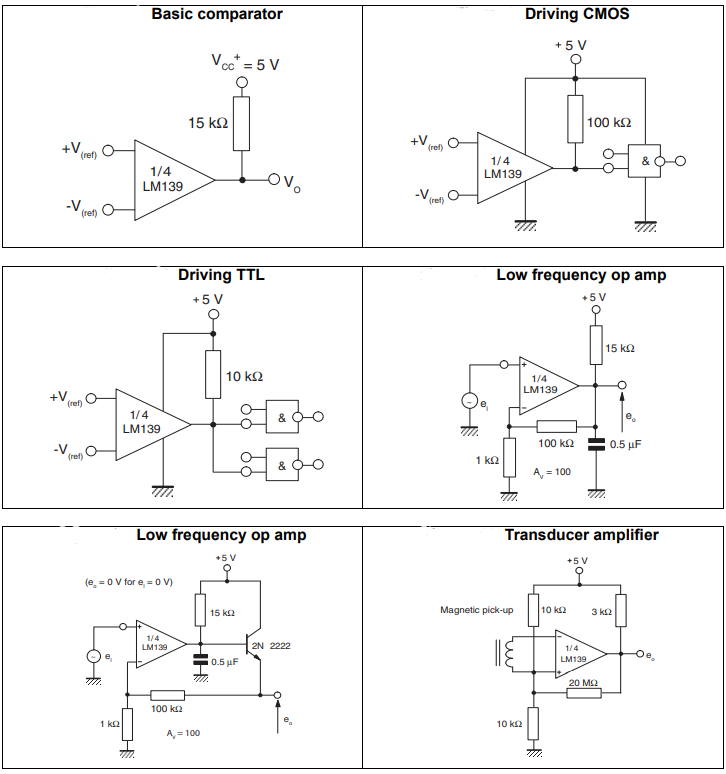 LM239PT Comparator: Feature, Specification, and Datasheet