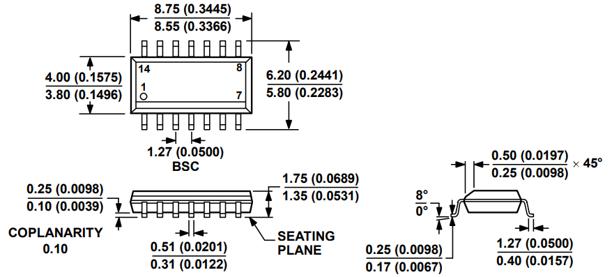ADA4622-4 Precision Op-Amp: Features, Pinout and Datasheet