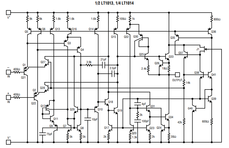 LT1013 Dual Precision Op Amp: Pinout, Equivalent and Datasheet