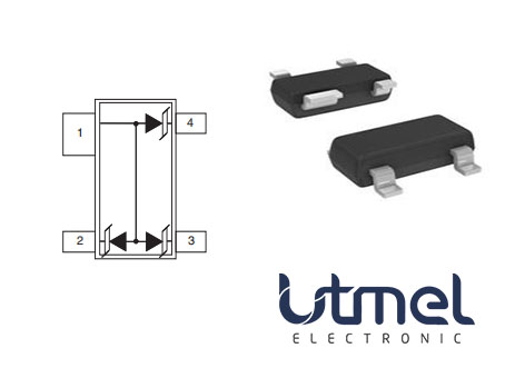 SP0503BAHT TVS Diode Arrays: Circuit, Pinout, and Datasheet