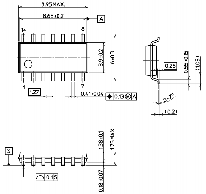 74HC86 Exculsive or Gates : Pinout, Application and Datasheet