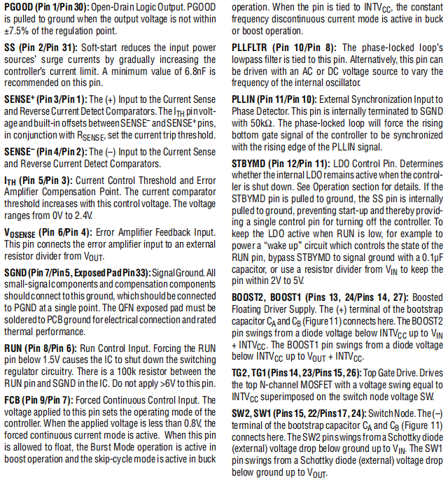 LTC3780 Buck-Boost Controller: Alternative, Price and Datasheet