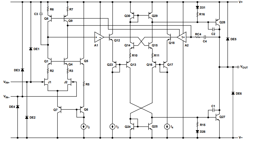 ADA4610-2 JFET Dual Op-Amp: Pinout, Equivalent and Datasheet