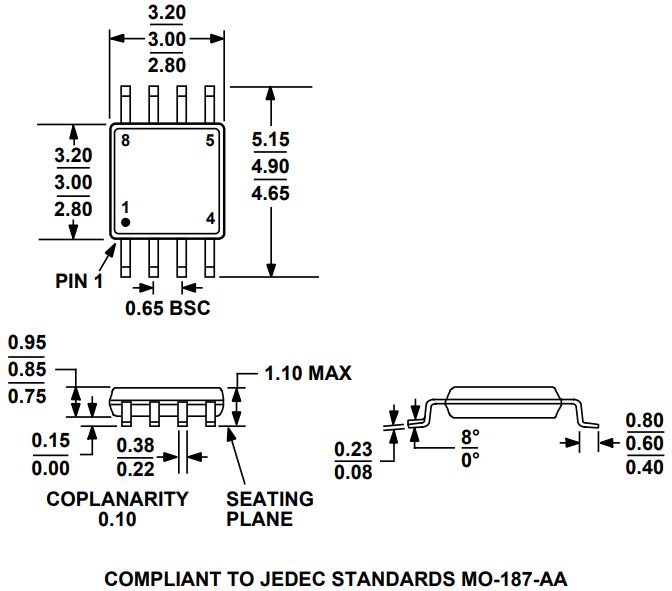AD8237 Instrumentation Amplifier: Pinout, Features and Datasheet