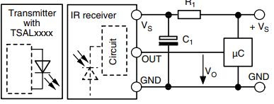 TSOP4838: Description, datasheet, and features