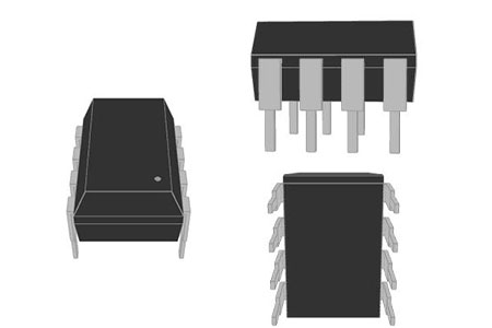 MCP602 Op-amp: Pinout, Datasheet and Test Circuit