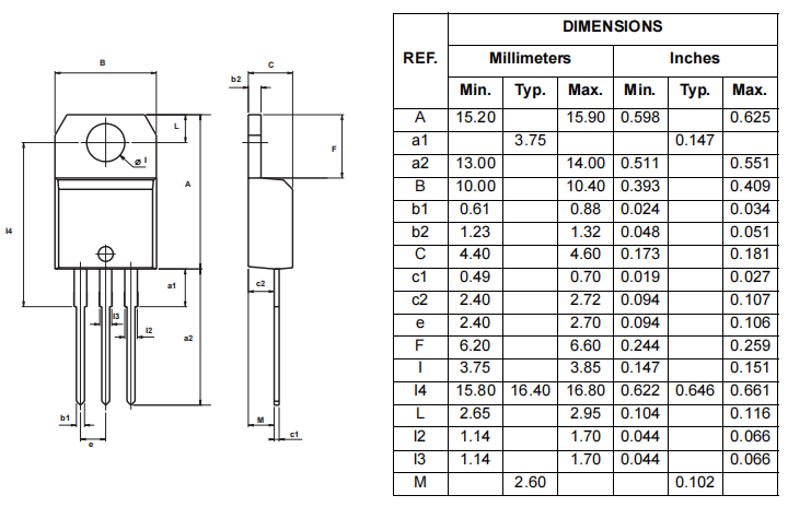 BTA16 Triacs: Features, Pinout, and Datasheet [Video&FAQ]