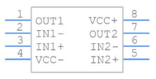 LM358D Operational Amplifier: Datasheet, Circuits and Pinout
