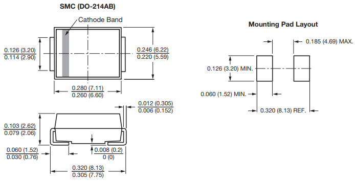 SS33 Schottky Rectifier: Package, Pinout, and Datasheet
