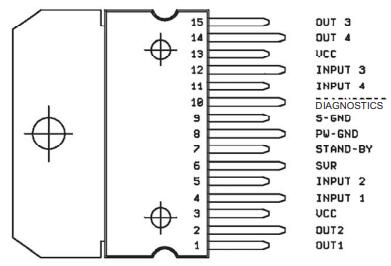 TDA7377 Class AB Car Radio Amplifier: Pinout, Datasheet pdf and Circuit