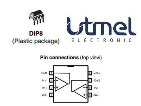 LM393N Comparators IC: Application, Pinout and Datasheet