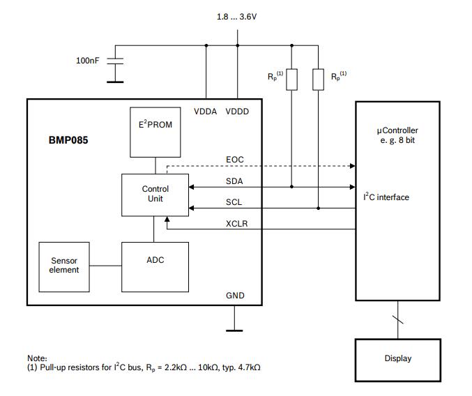 BMP085 Pressure Sensor: Datasheet, Pinout, BMP085 vs.BMP180