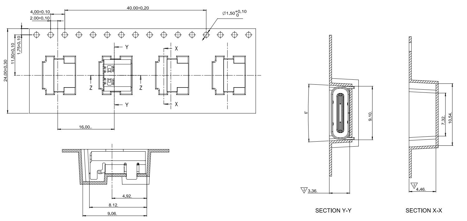 1054500101 USB Connector TYPEC 24P SMD: Datasheet, Advantages, and ...