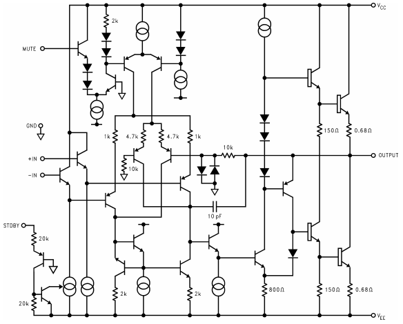 LM1876 Audio Power AMP : Pinout, Application and Datasheet