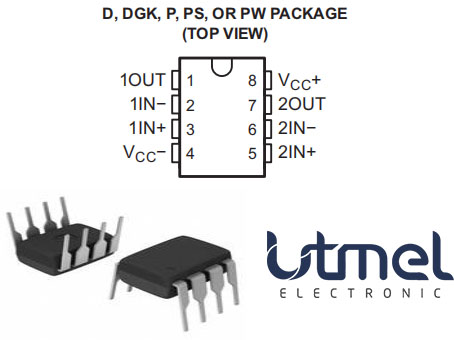 RC4558 Operational Amplifier: Datasheet, Replacement and Pinout