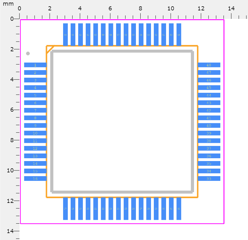 STM32F405RGT6 Microcontroller: 32-Bit,64-LQFP, Pinout and Datasheet