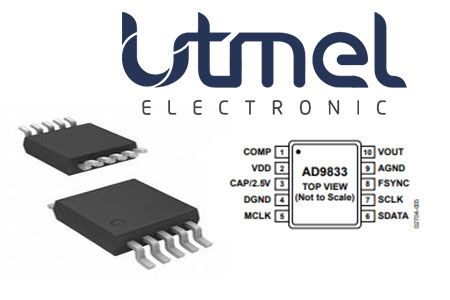 AD9833 Digitally Programming Waveform Generator:Pinout,Datasheet ...