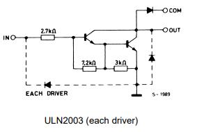 ULN2003A Semiconductor 500mA 16-DIP: Pinout, Datasheet, and ULN2003A VS ...