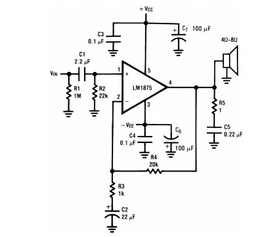 LM1875T/NOPB Audio Amplifier: Feature,Specification,Datasheet
