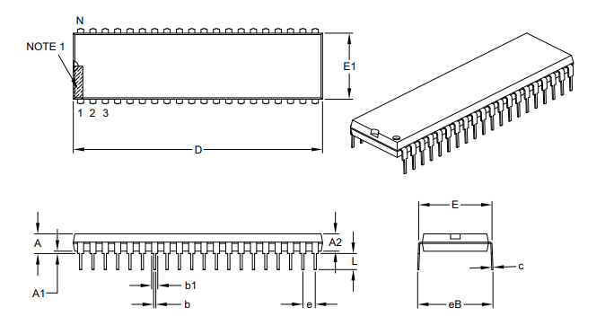 PIC18F4620 Enhanced Flash Microcontrollers:Pinout, Features, and Datasheet